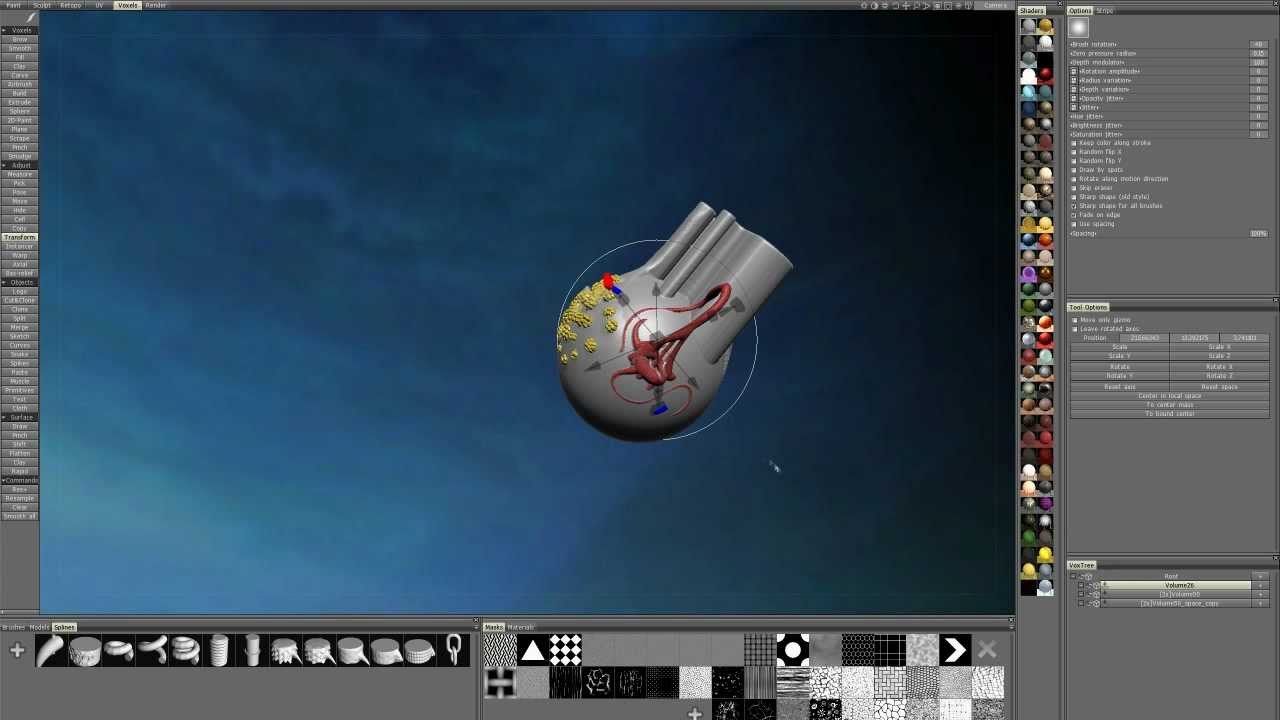 three dimensional paint - YouTube