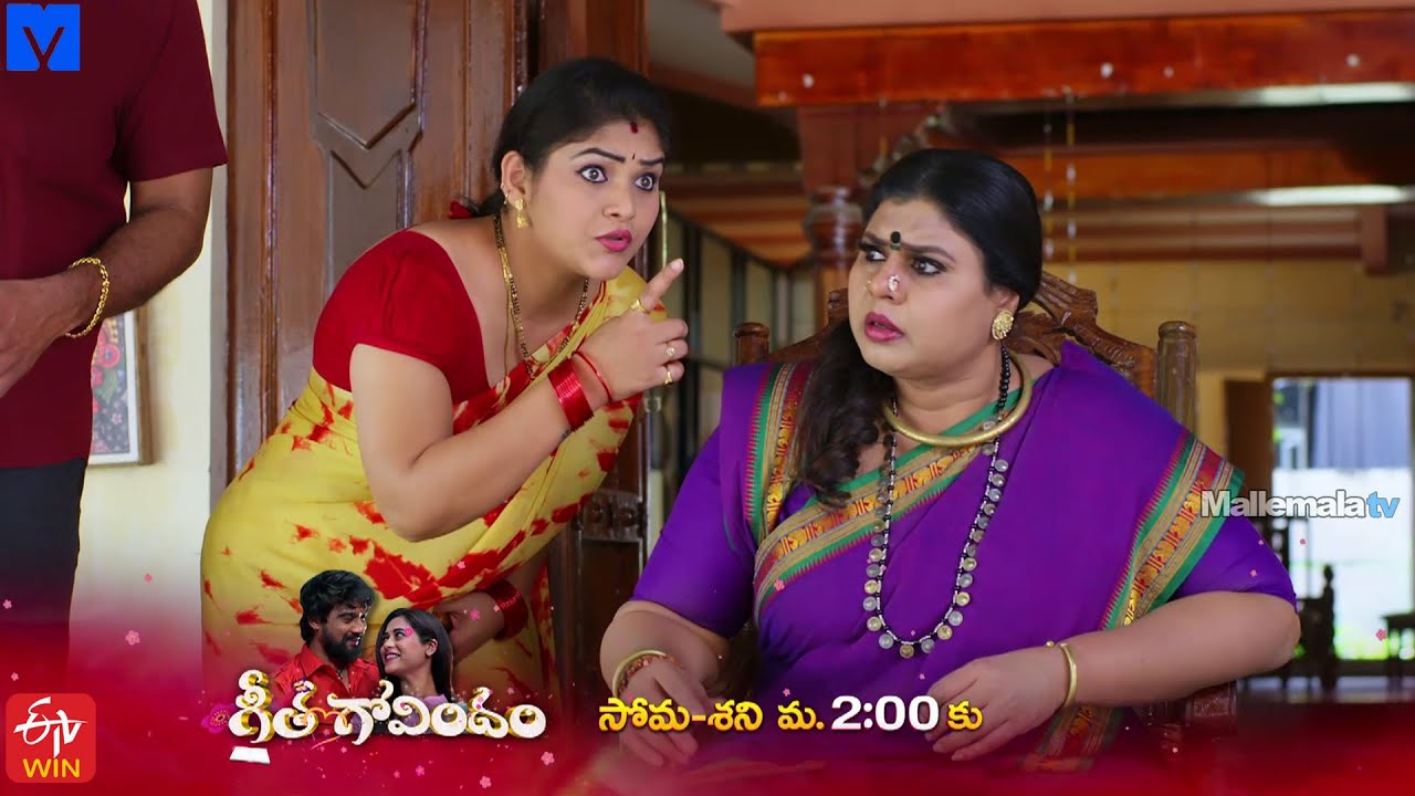 Geetha Govindam Telugu Serial Promo - 14th October 2022 - Etv Telugu at ...