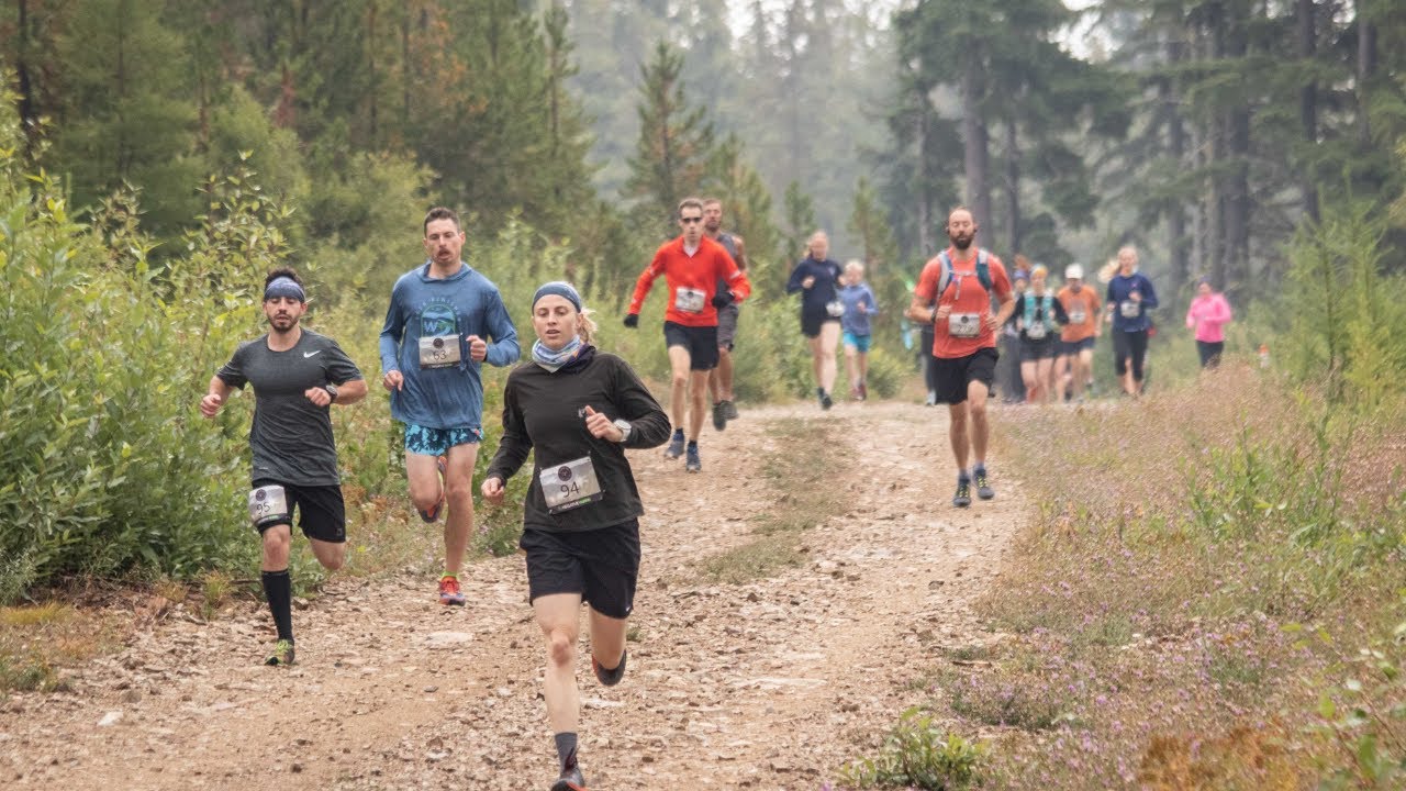 Silver Mountain Trail Run Highlights - 2021 - YouTube