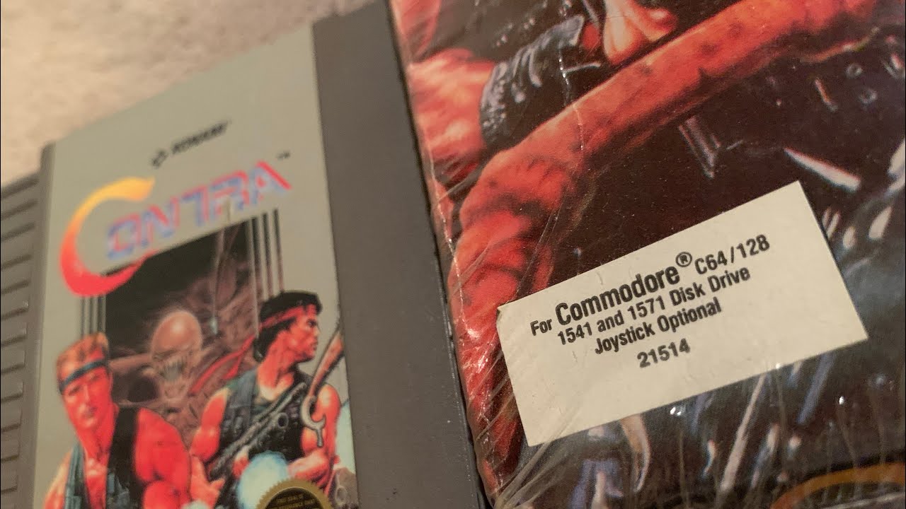 Found New Home for a Loose Nes Contra Cartridge and put it in a ...