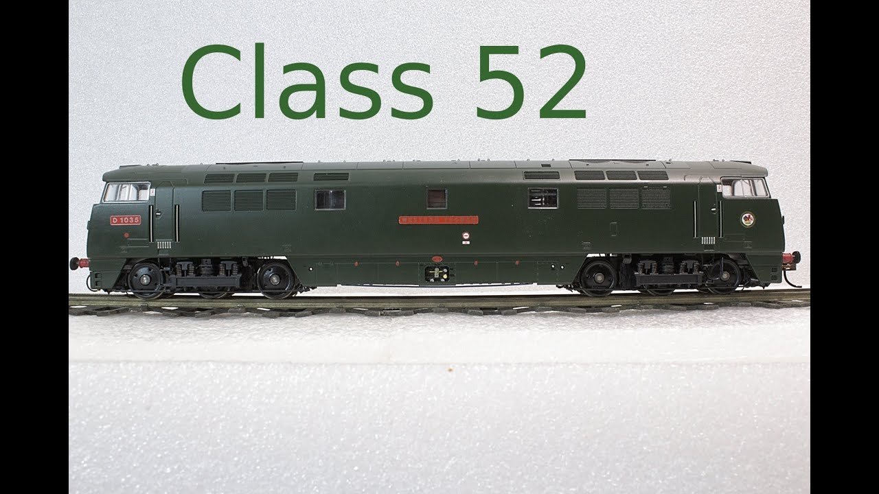 My new Dapol Class 52. - YouTube
