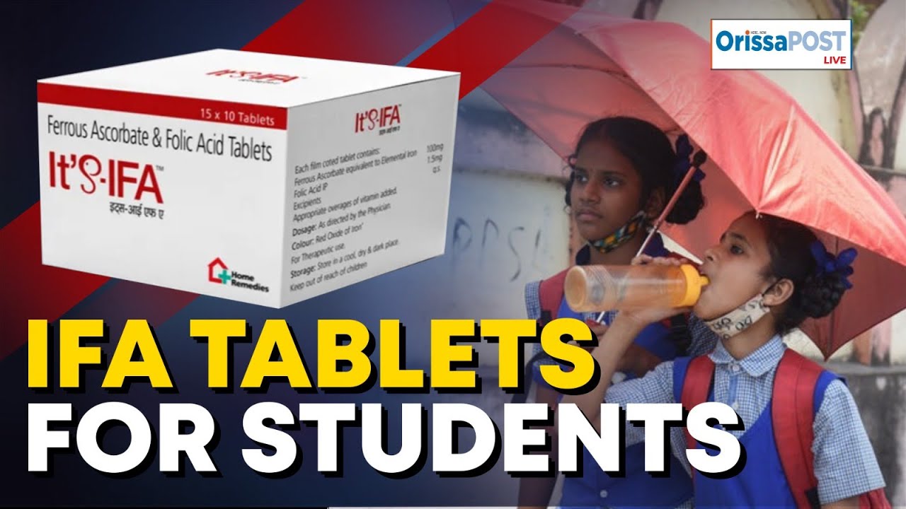 Distribution of iron and folic acid tablets during summer vacation ...