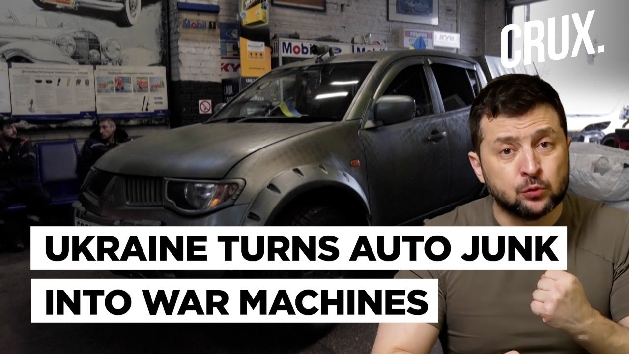 Kyiv Auto Garage Prepares Damaged Cars For The Frontline In New Role ...