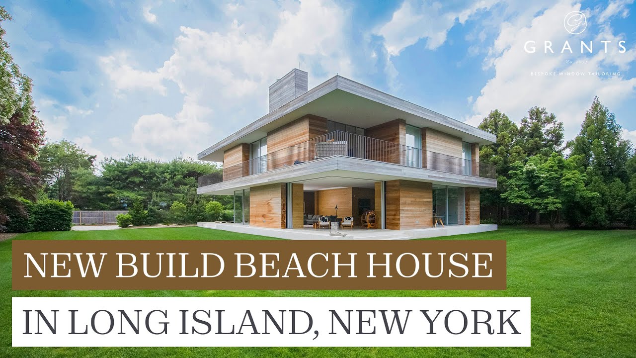 New Build Long Island Beach House - YouTube