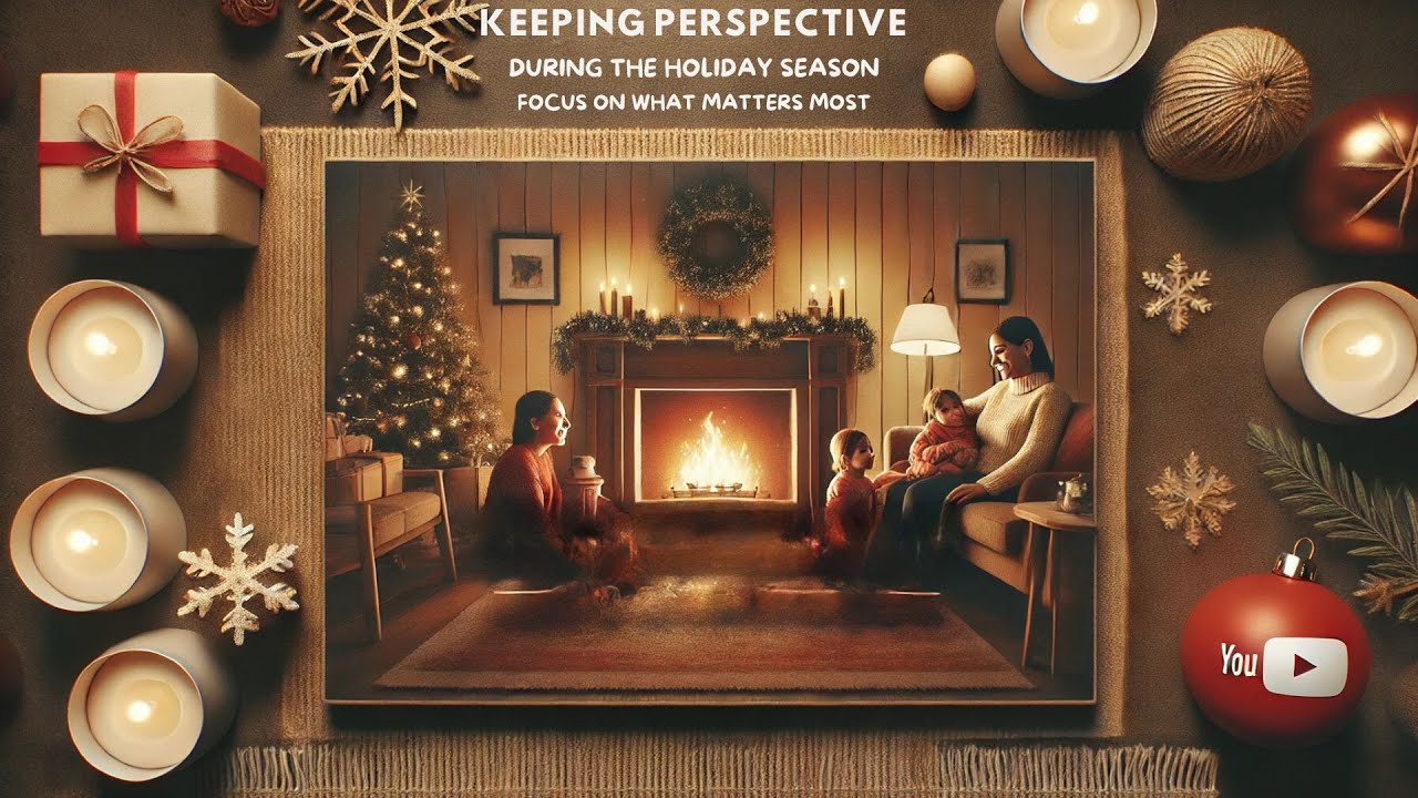 Keeping Perspective During the Holiday Season: Focus on What Matters Most - YouTube