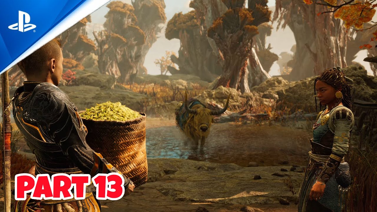 A Journey with Angrboda Begins 🌿 | God of War Ragnarök Story Mode Part ...