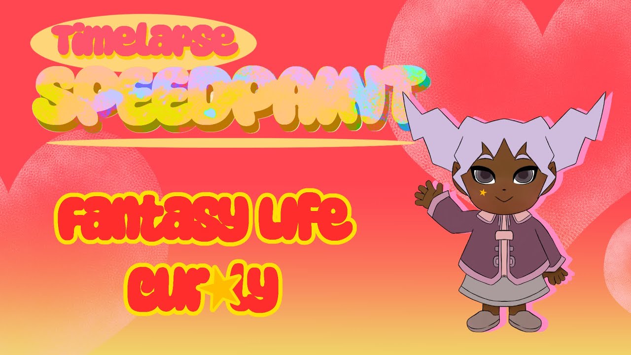 Drawing my Character from Fantasy Life 3DS| Speedpaint - YouTube