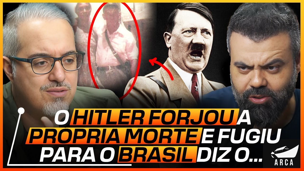 HITLER ESTEVE NO BRASIL! no Flow Podcast - YouTube
