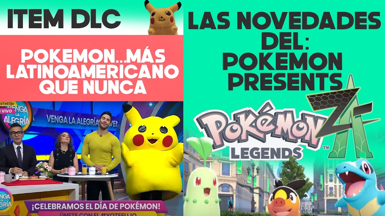 LAS NOVEDADES DEL POKEMON PRESENTS Y MÁS EN ITEM DLC - YouTube