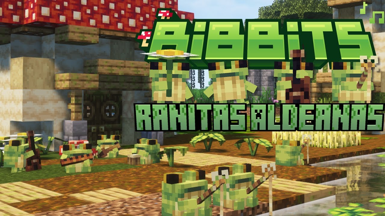 Ranitas Aldeanas - Ribbits 1.20.1 - Mod Review - YouTube