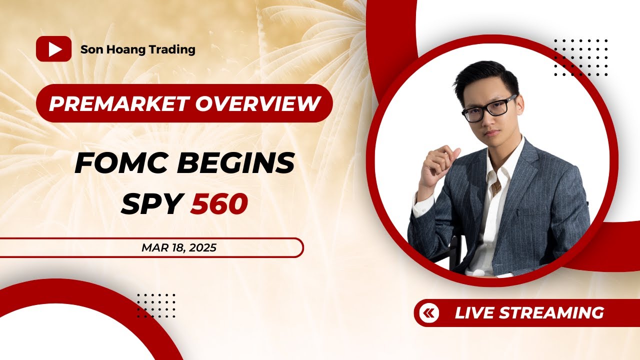 Premarket Overview - Mar 18 - FOMC Begins - SPY 560 - YouTube