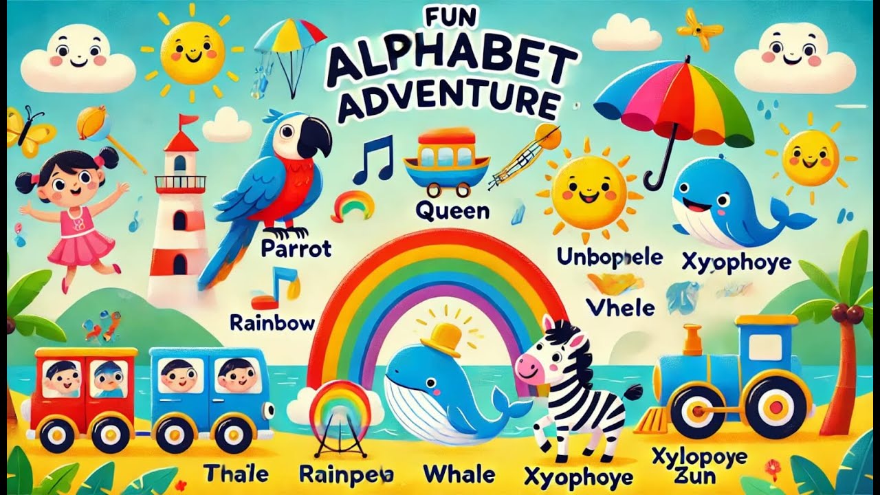 "Fun Alphabet Adventure: Learn Letters with Rhymes & Fun!"| Fun Poem ...