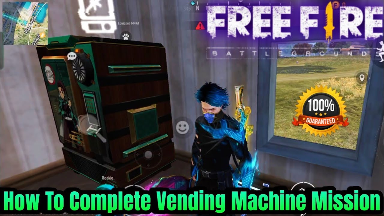How To Complete Free Fire Vending Machine Mission | Free Fire Mission ...