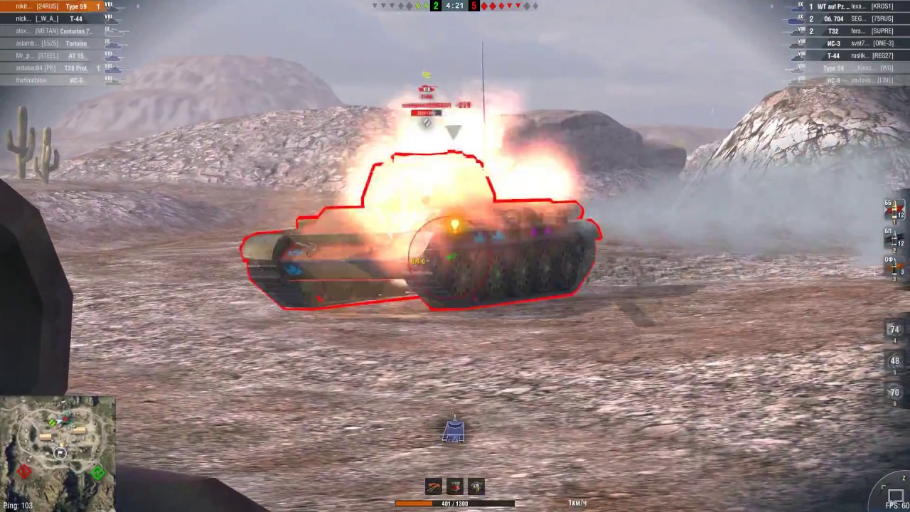 World of Tanks Blitz TYPE 59 - YouTube