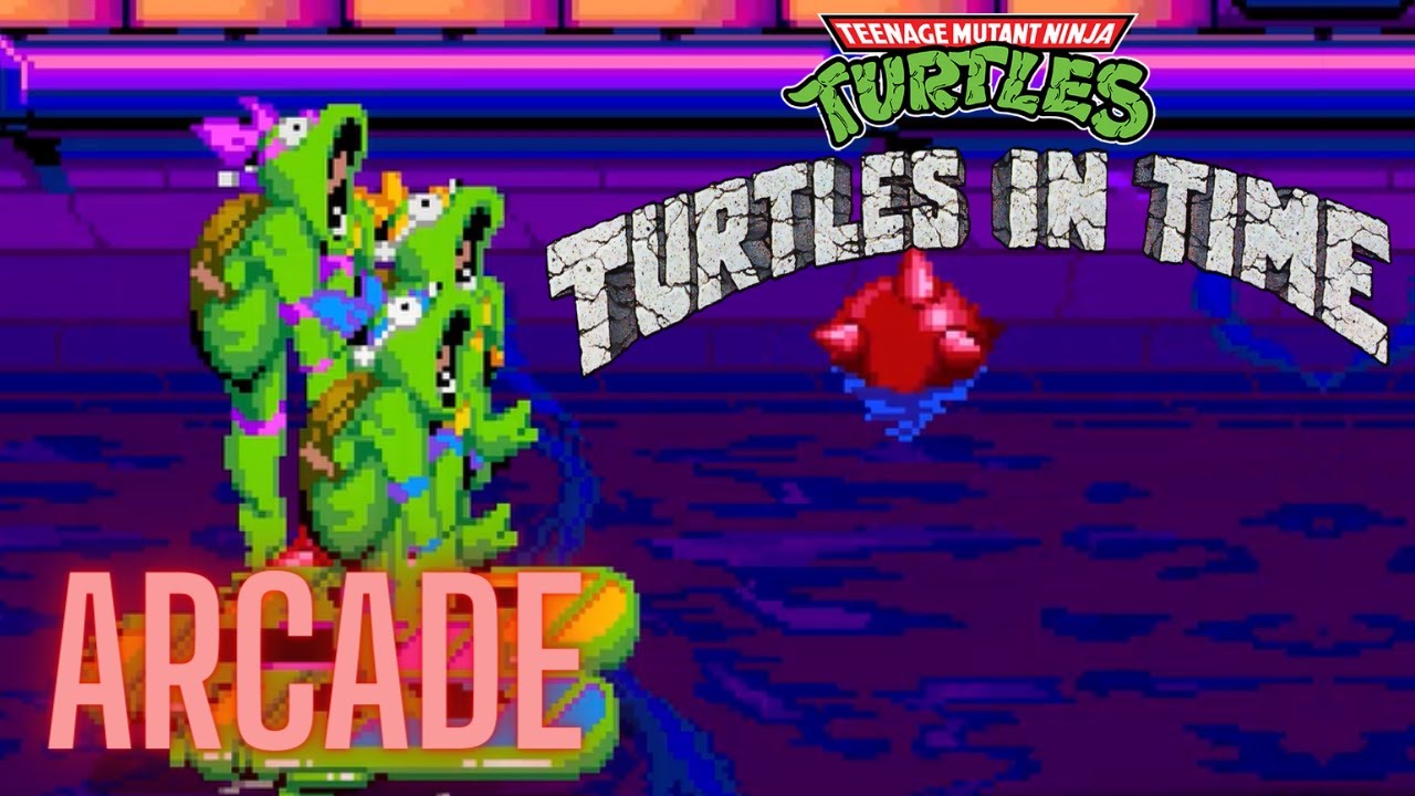Teenage Mutant Ninja Turtles: Turtles In Time 3 Player Arcade ...