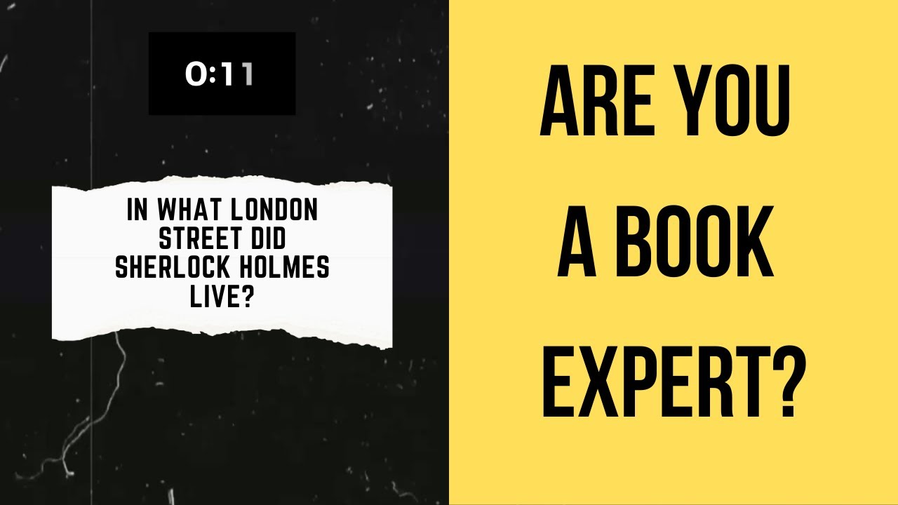 Know Your Books? | Test Your Knowledge | Ultimate Book Quiz - YouTube