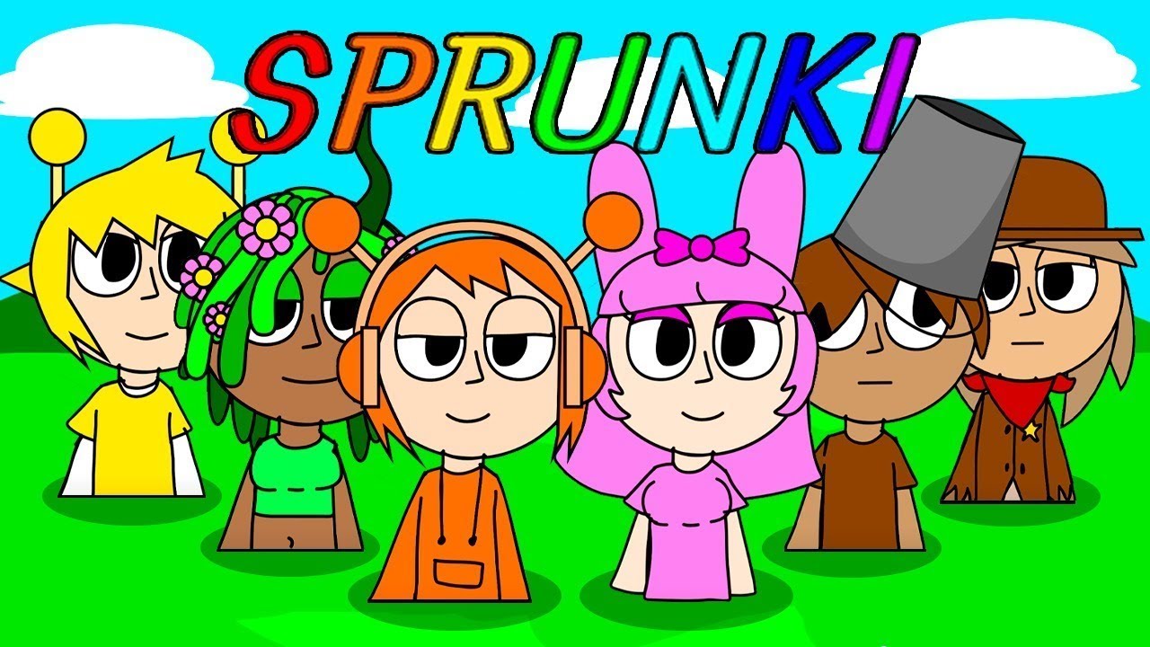 THESE ARE THE HUMAN SPRUNKIS! - YouTube