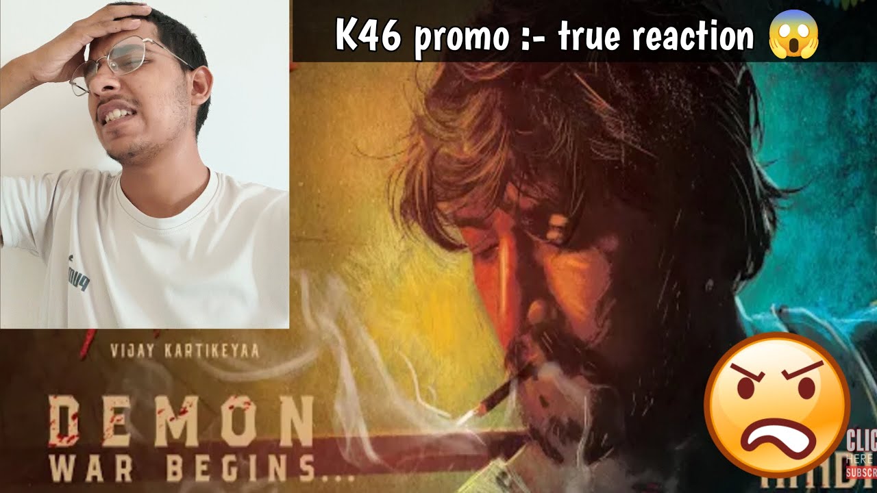 K46 - Demon War Begin hindi Promo Reaction 😱😱 #kichchasudeep #K46 #reaction @SaregamaMusic - YouTube