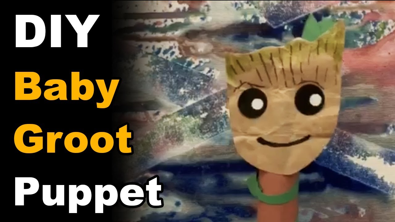 DIY Groot Puppet - YouTube