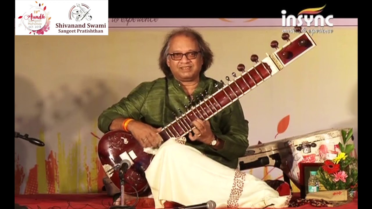 Pt. Nayan Ghosh | Khamaj | Aundh Sangeet Mahotsav 2018 - YouTube