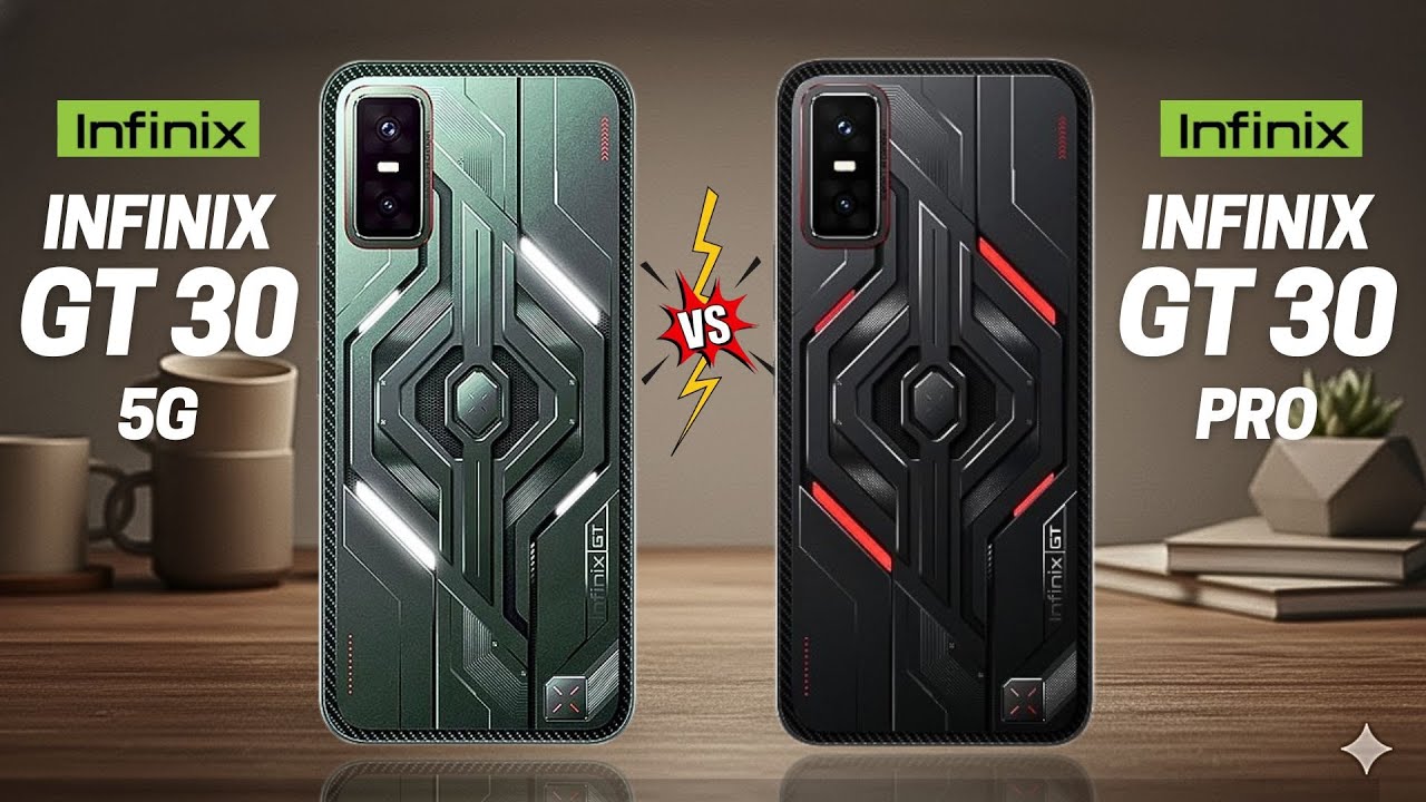 Infinix GT30 5G vs Infinix GT30 Pro Full comparison ⚡Which one is Best ...
