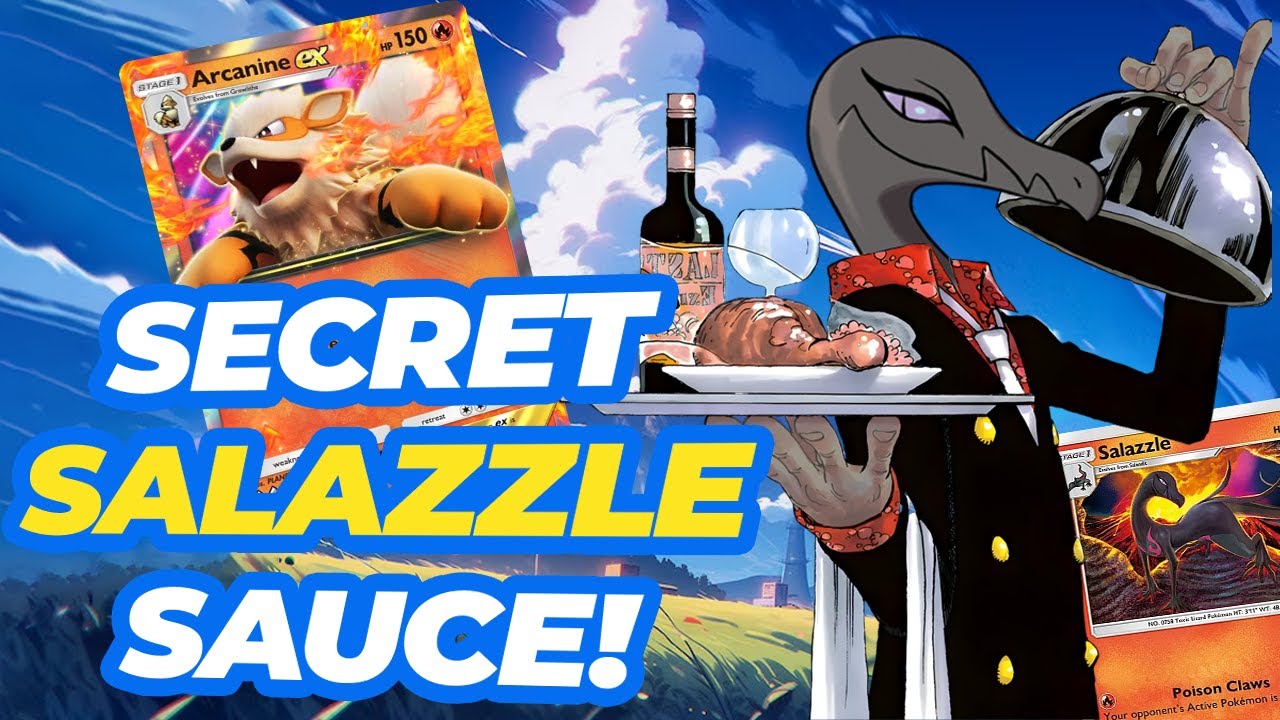 Secret Salazzle Sauce deck we've been WAITING FOR in Pokemon Pocket ...