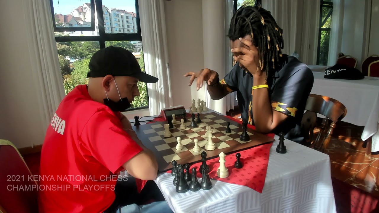 Dramatic 2021 Kenya National Chess Championship Playoff - Blitz section ...