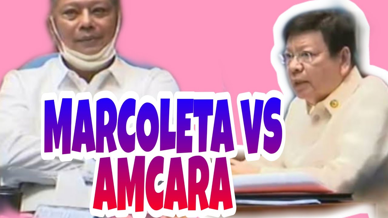 Rep.Marcoleta Vs Amcara July 2 Hearing of House Representatives Abs Cbn ...