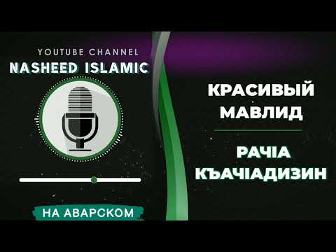 КРАСИВЫЙ МАВЛИД || РачIа къачIадизин || На аварском || Новинка 2022