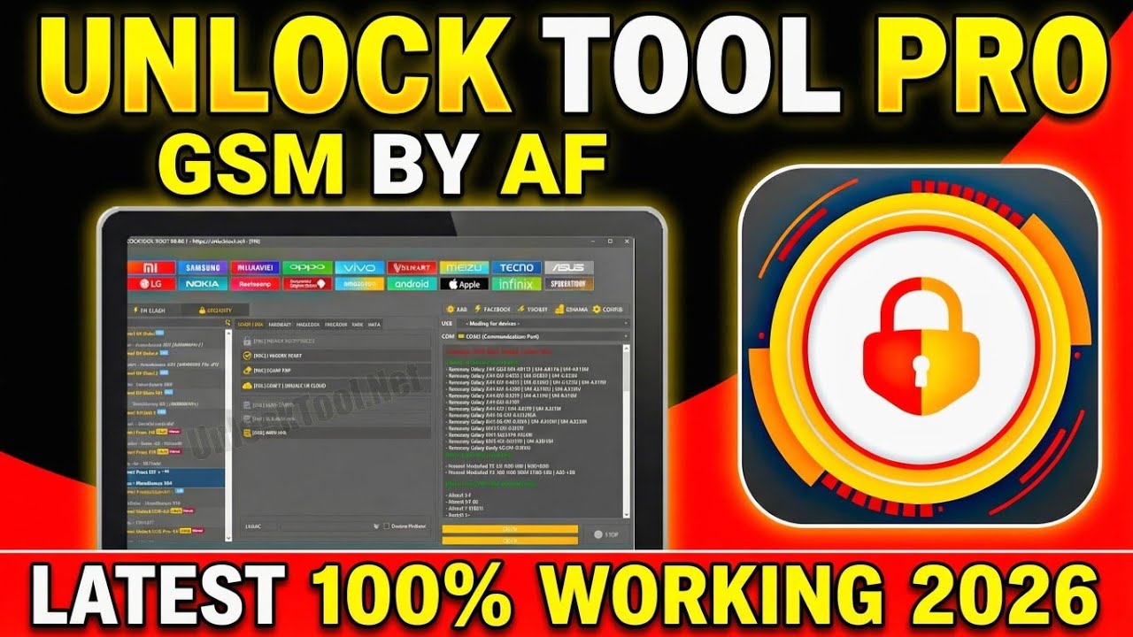 Unlock Tool Pro Official | Latest Version | All Errors Solved | Full ...