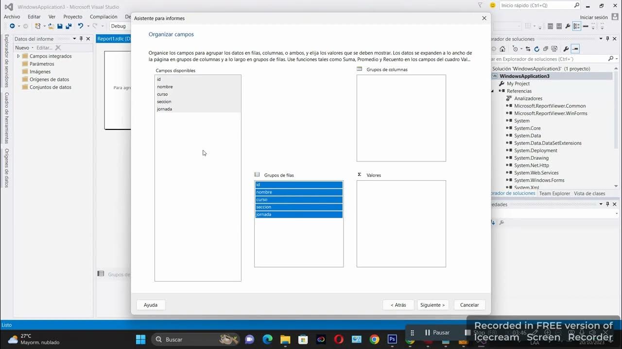 COMO HACER UN REPORTE EN REPORT VB (VISUAL BASIC) - YouTube