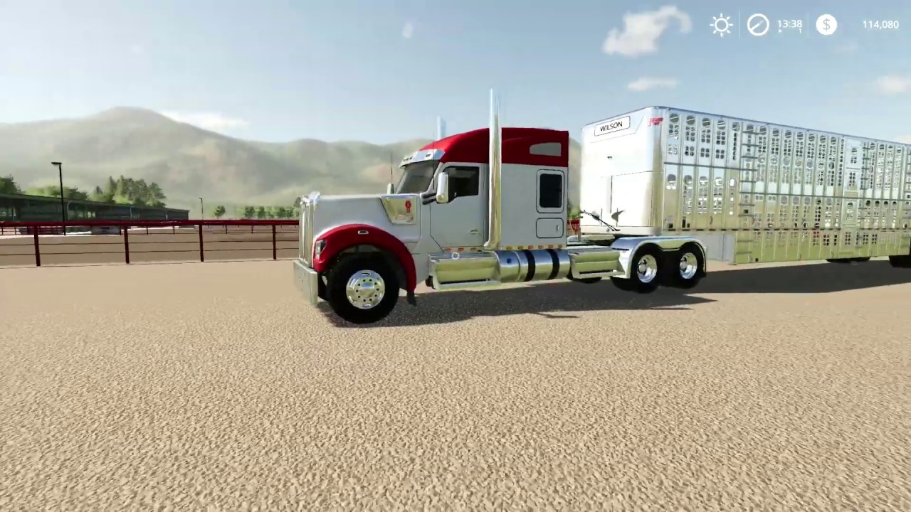 Farming Simulator 19- HUGE Feedlot- Alberta Canada - YouTube