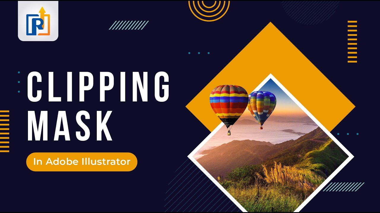 How To Make Clipping Mask In Adobe Illustrator | Clipping Mask in Adobe ...