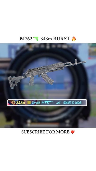 M762🔫 343m BURST 🔥 - YouTube
