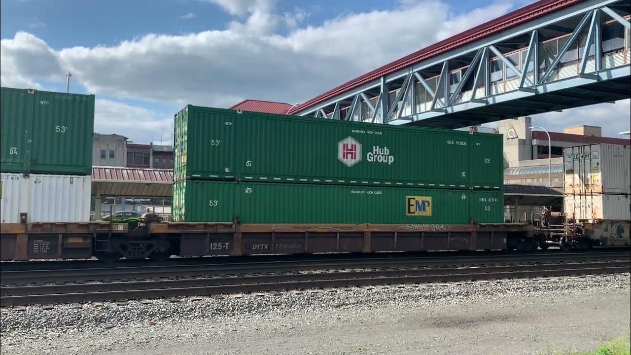 Norfolk Southern NS 8153 NS 4105 NS 3632 NS 1186 Altoona, PA 6/11/24 - YouTube