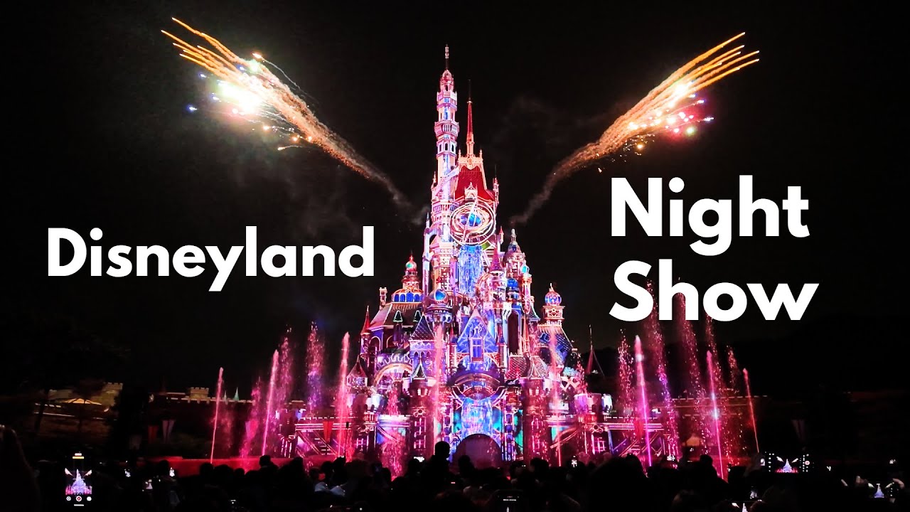🇭🇰 Magical Night Show at Hong Kong Disneyland 4K HDR 🎆🏰 - YouTube