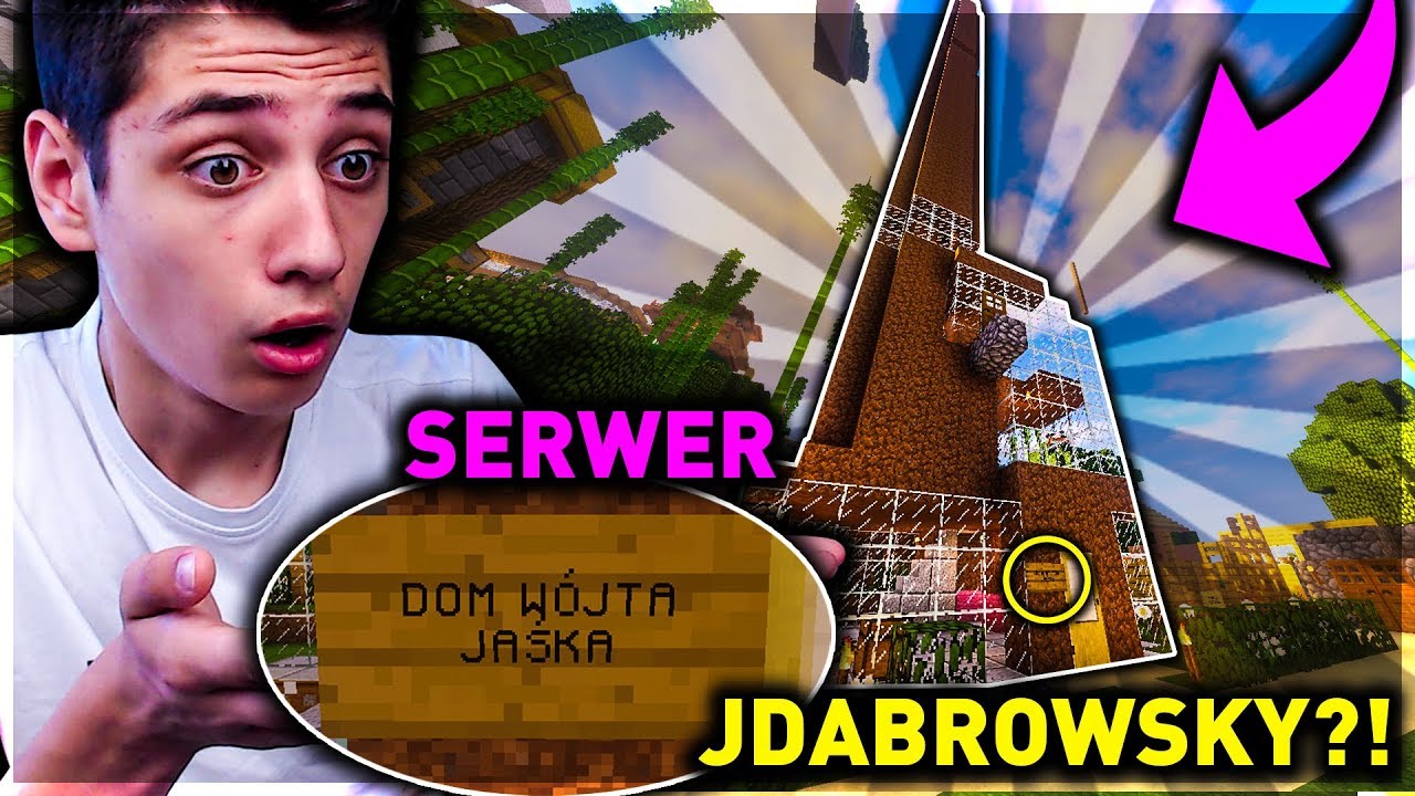 Gram na serwerze JDABROWSKY w Minecraft?! | Kremol - YouTube