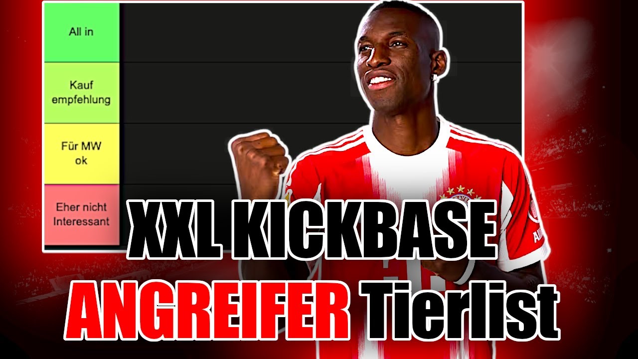XXL Kickbase ANGREIFER TIERLIST - TOP Angreifer Ranking I Kickbaseking ...