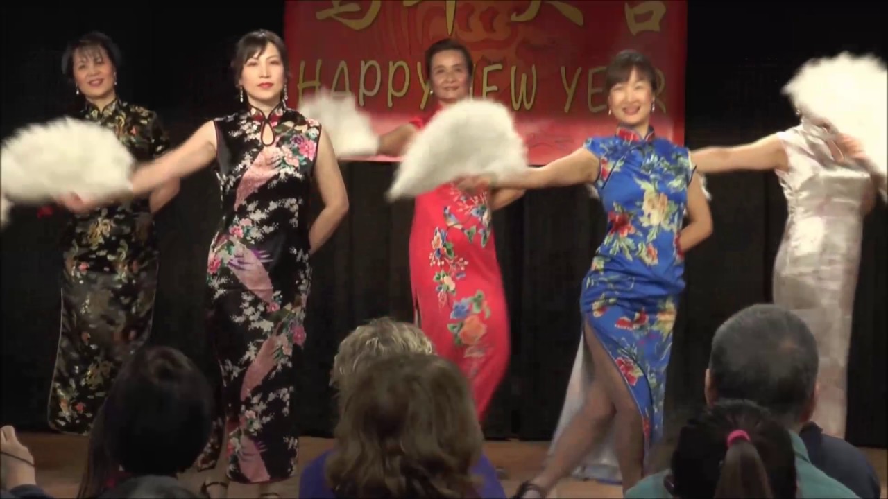 14 Chinese Dress(qipao) Dance 旗袍舞 - YouTube