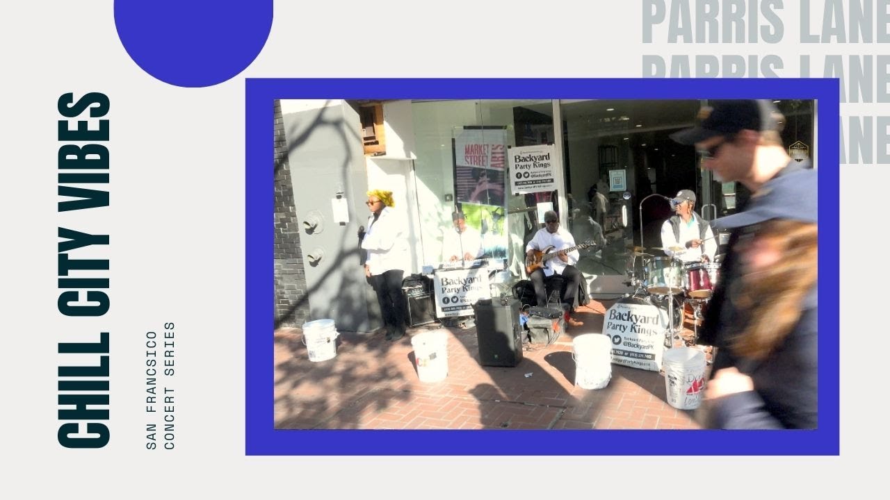 Vibing with this street band in San Francisco featuring Parris Lane ...