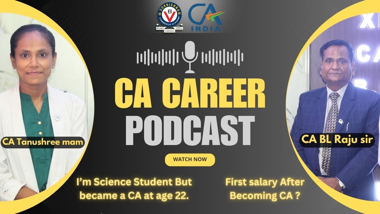 Science Student But Became CA At Age 22 | CA Career Podcast - YouTube