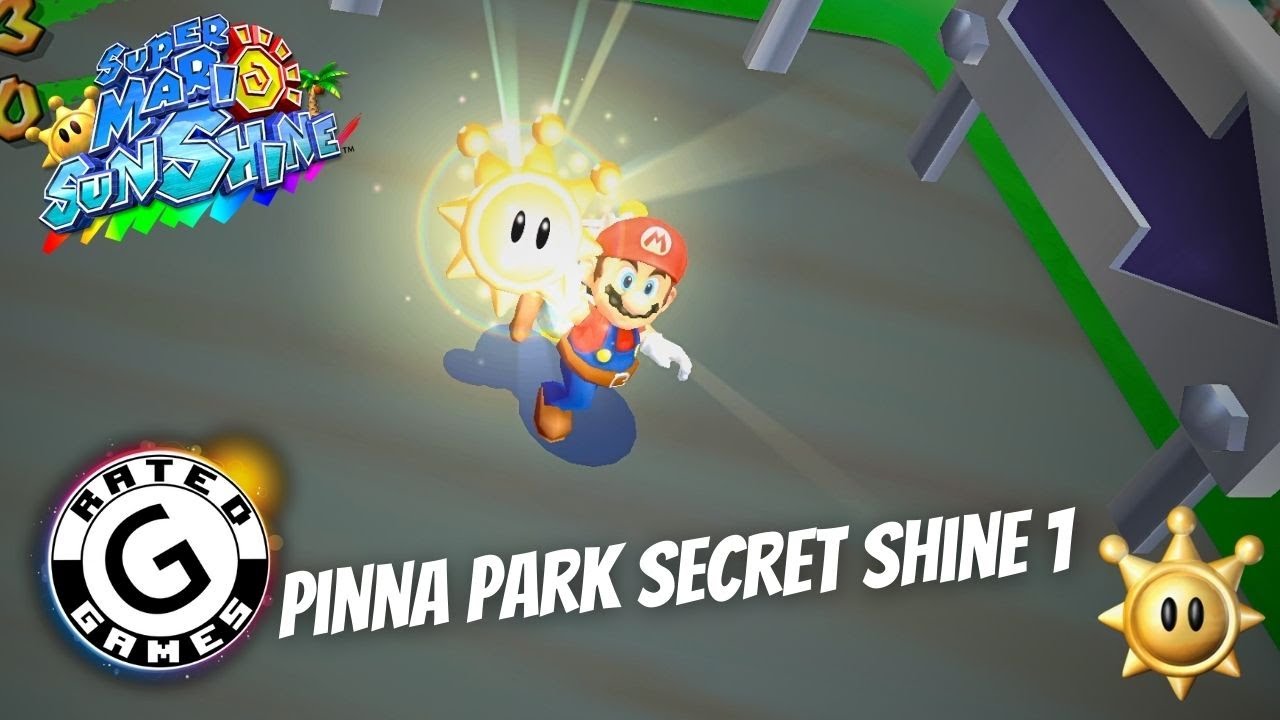 Pinna Park Secret Shine 1 (Super Mario Sunshine) - YouTube