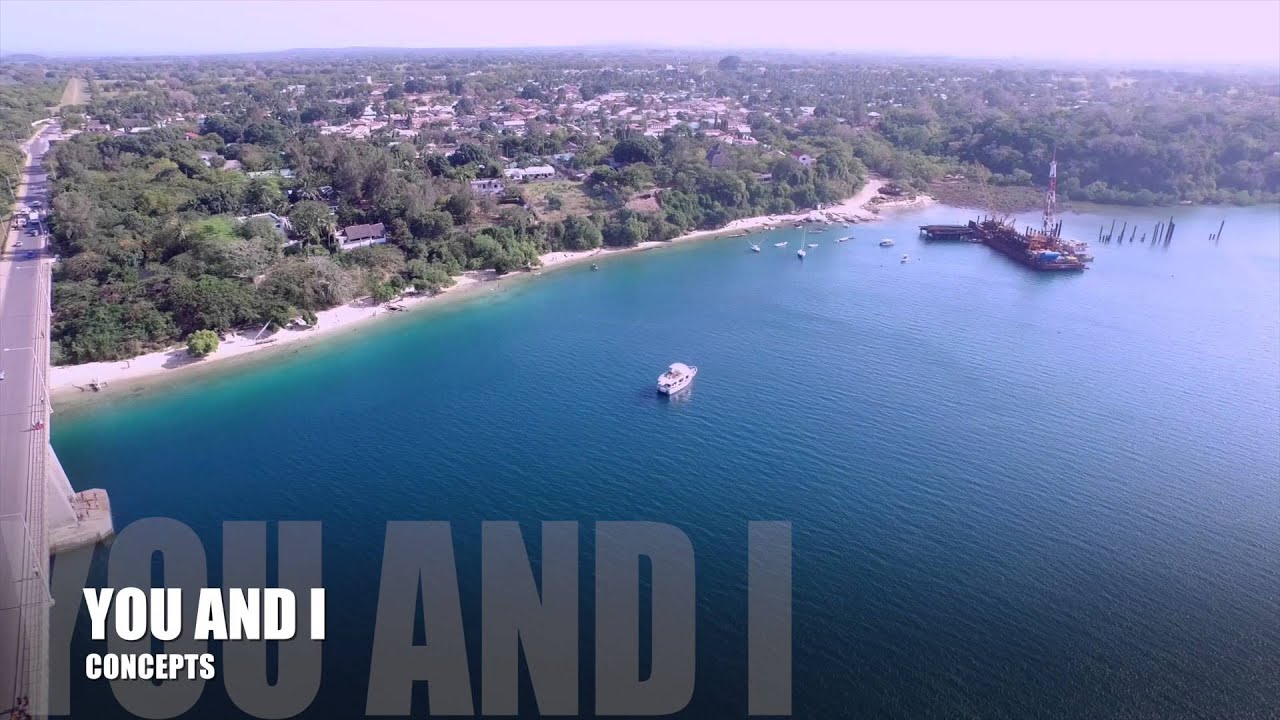 Kilifi Bridge Aerial View - YouTube