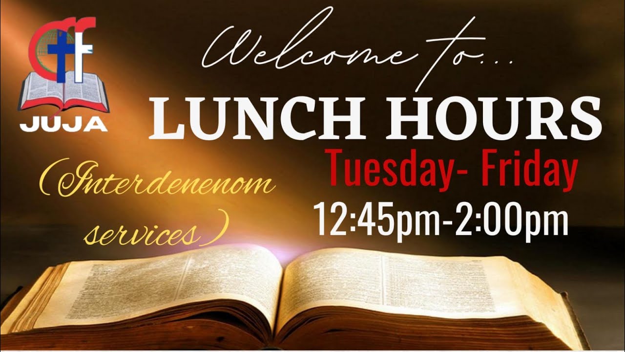 PST SUSAN NYAMBURA || MESSAGE:-THE WORKINGS OF FAITH ||LUNCH HOURS ...