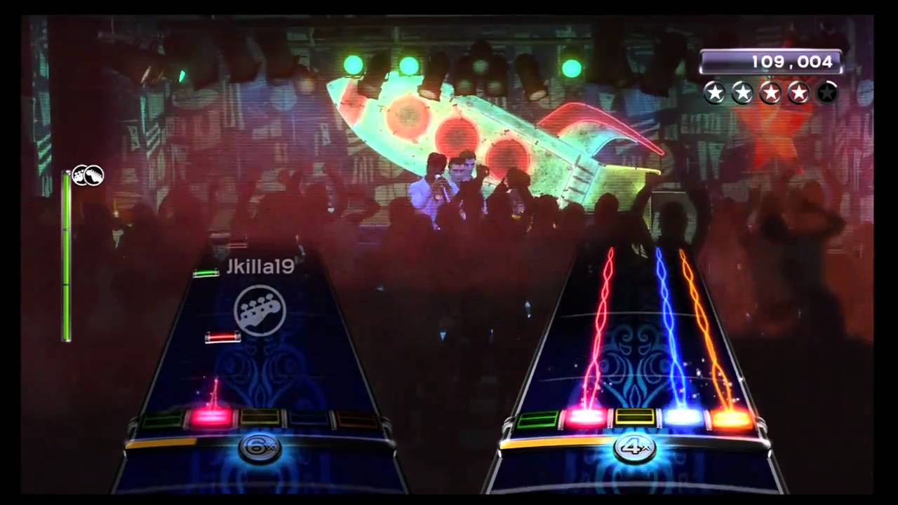 Rock Band 3 - "Paralyzer" Co-op FC 100% - Expert Guitar/Bass - YouTube