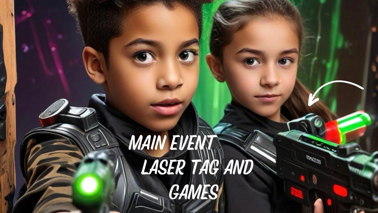 Laser Tag at Main Event Day 4 of Spring Break - YouTube
