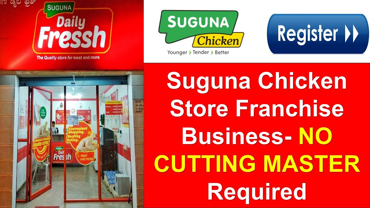 Suguna Chicken Shop franchise | Dealership Business | No Cutting Master ...