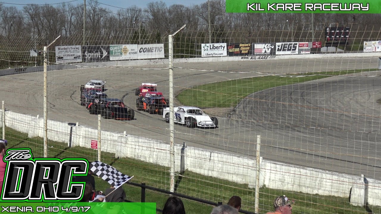 Kil Kare Raceway | 4.9.17 | Modifieds | Heat - YouTube