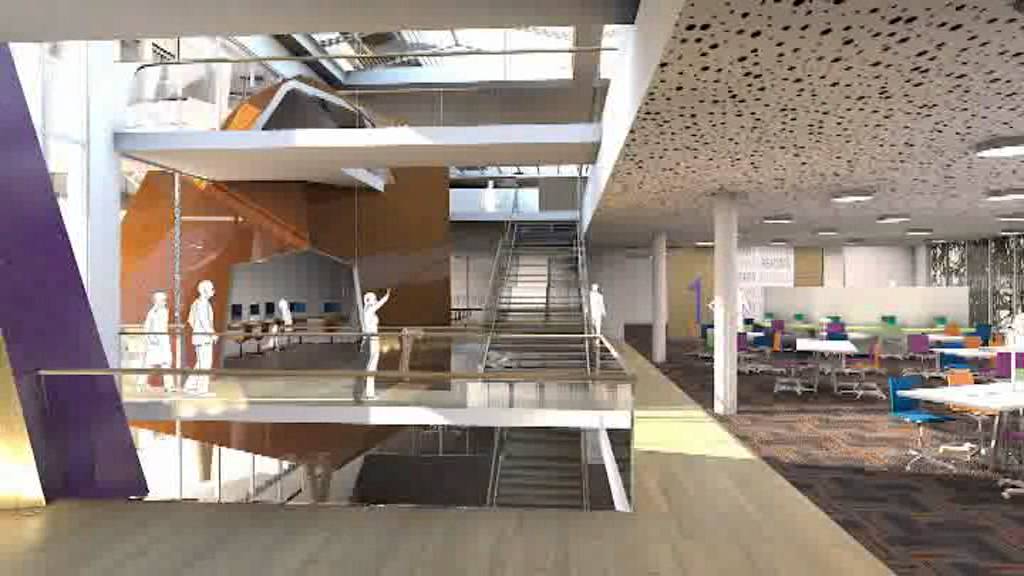 City of Stoke on Trent Sixth Form College - Fly Through - YouTube