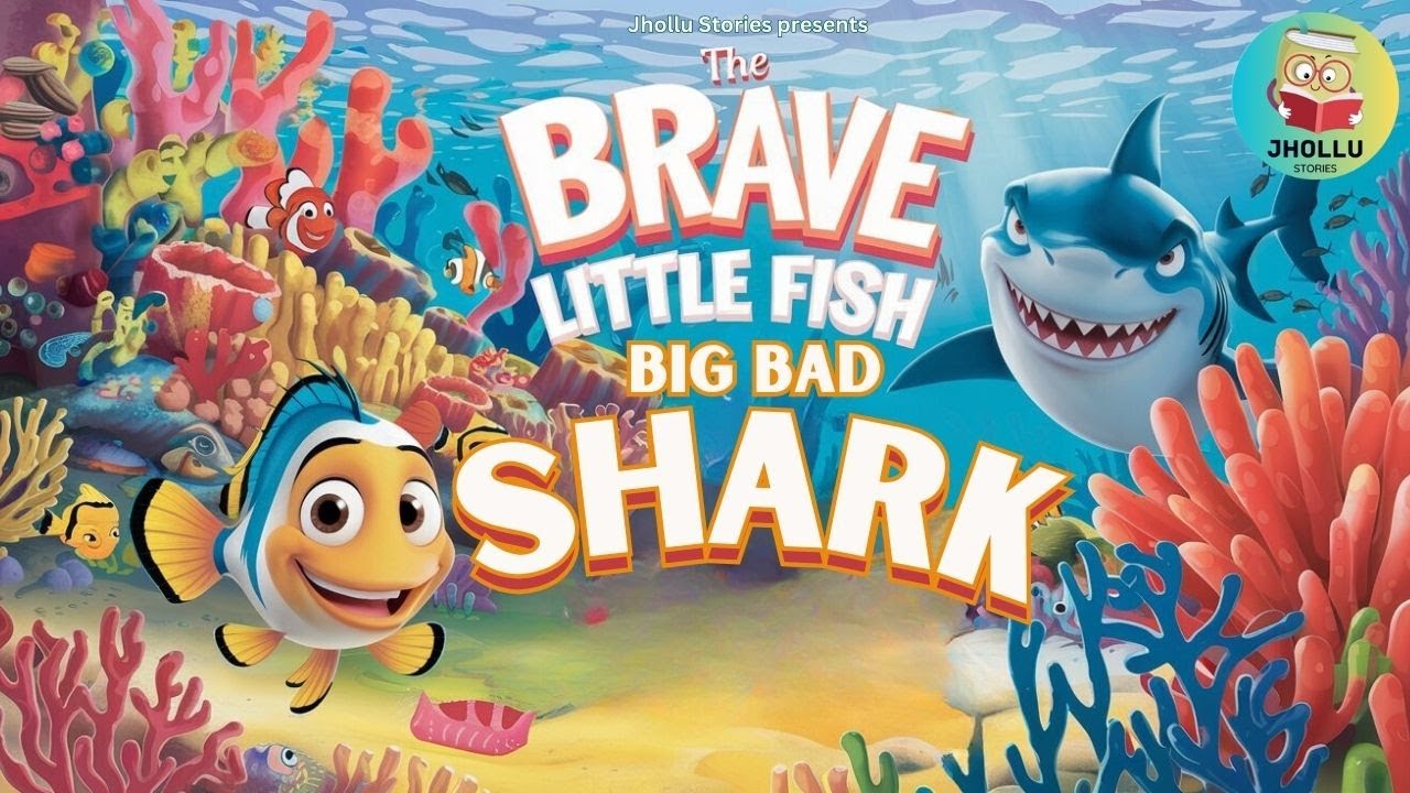 The Brave Little Fish and the Big, Bad Shark | Learning English ...